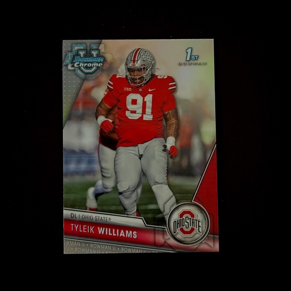 Topps | Toys | Tyleik Williams Ohio State Buckeyes Ohio State ...